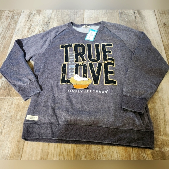 Simply Southern | Sweaters | New Simply Southern True Love Manger ...